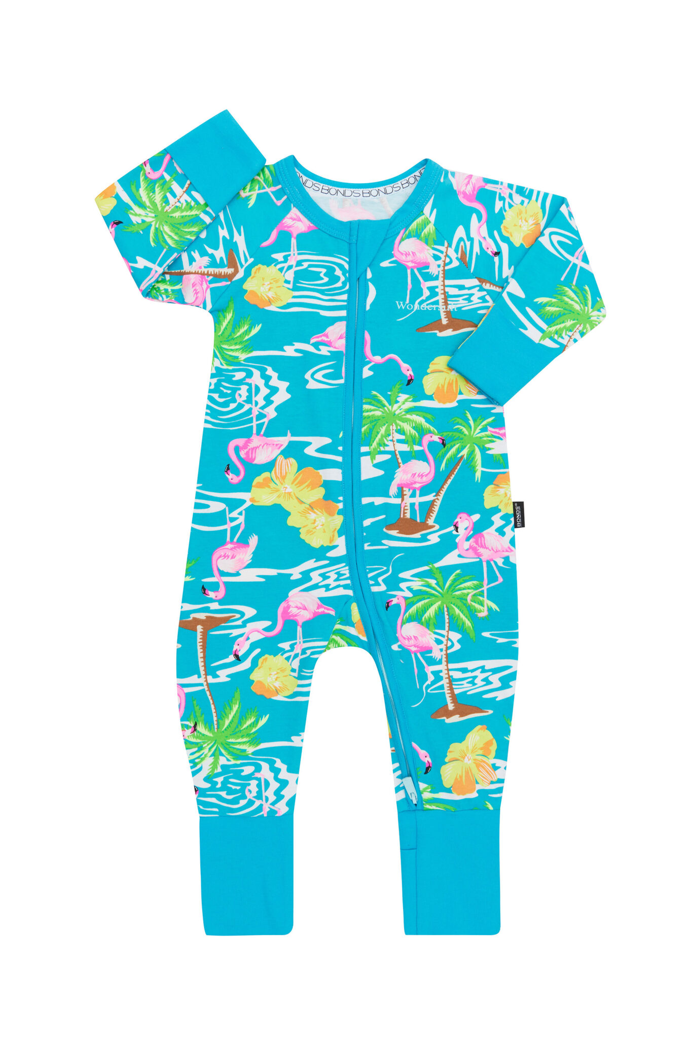 Flamingo Flounce Wondersuit - Tiny Turtles